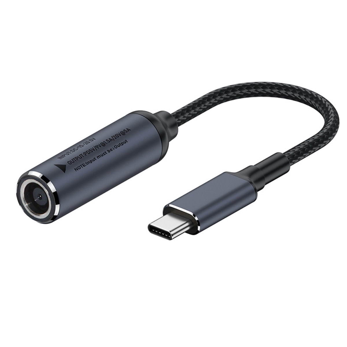 Chenyang DC Jack 7.9X5.4mm Input to USB-C Type-C Power 100W Charge ...