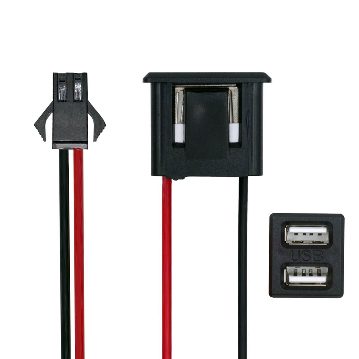 Chenyang DIY OEM Dual Type-A Female Socket to 2Pin Header Cable Pitch=2 ...