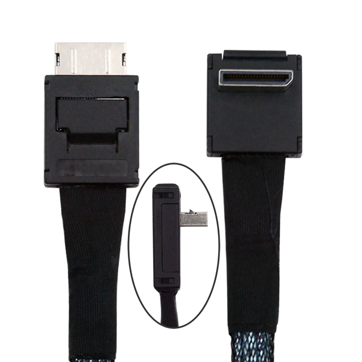 Chenyang Down Angled 90 Degree OcuLink PCIe 4.0 PCI-Express SFF-8611 4i ...