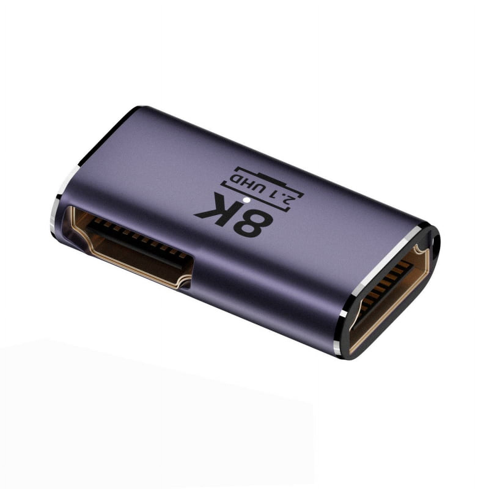 Chenyang HDMI Female to HDMI 2.1 Female 90 Degree Angled UHD Extension ...