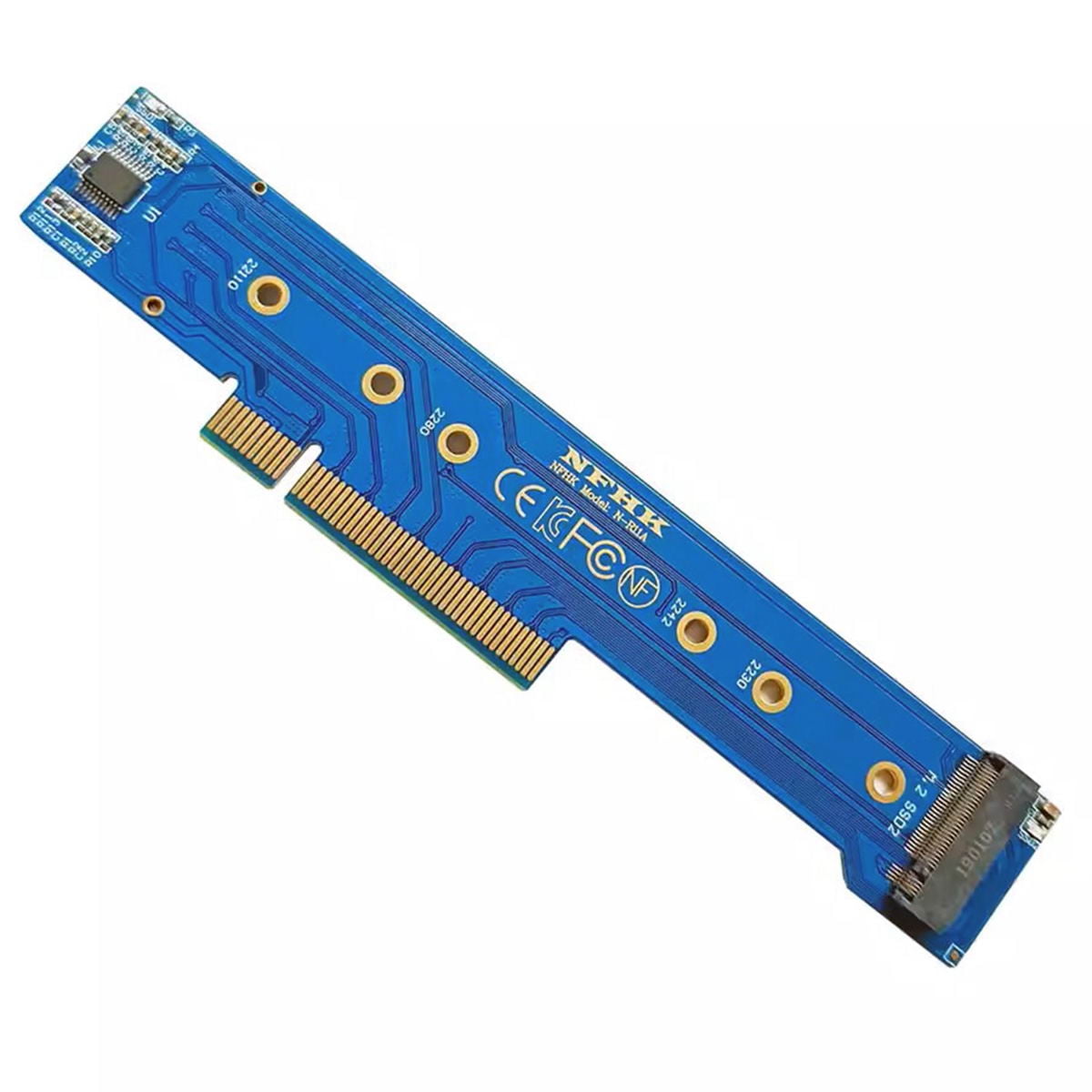 Chenyang Low Profile Dual 2x NVME M.2 SSD to PCIE Express Gen4 X8 X16 ...