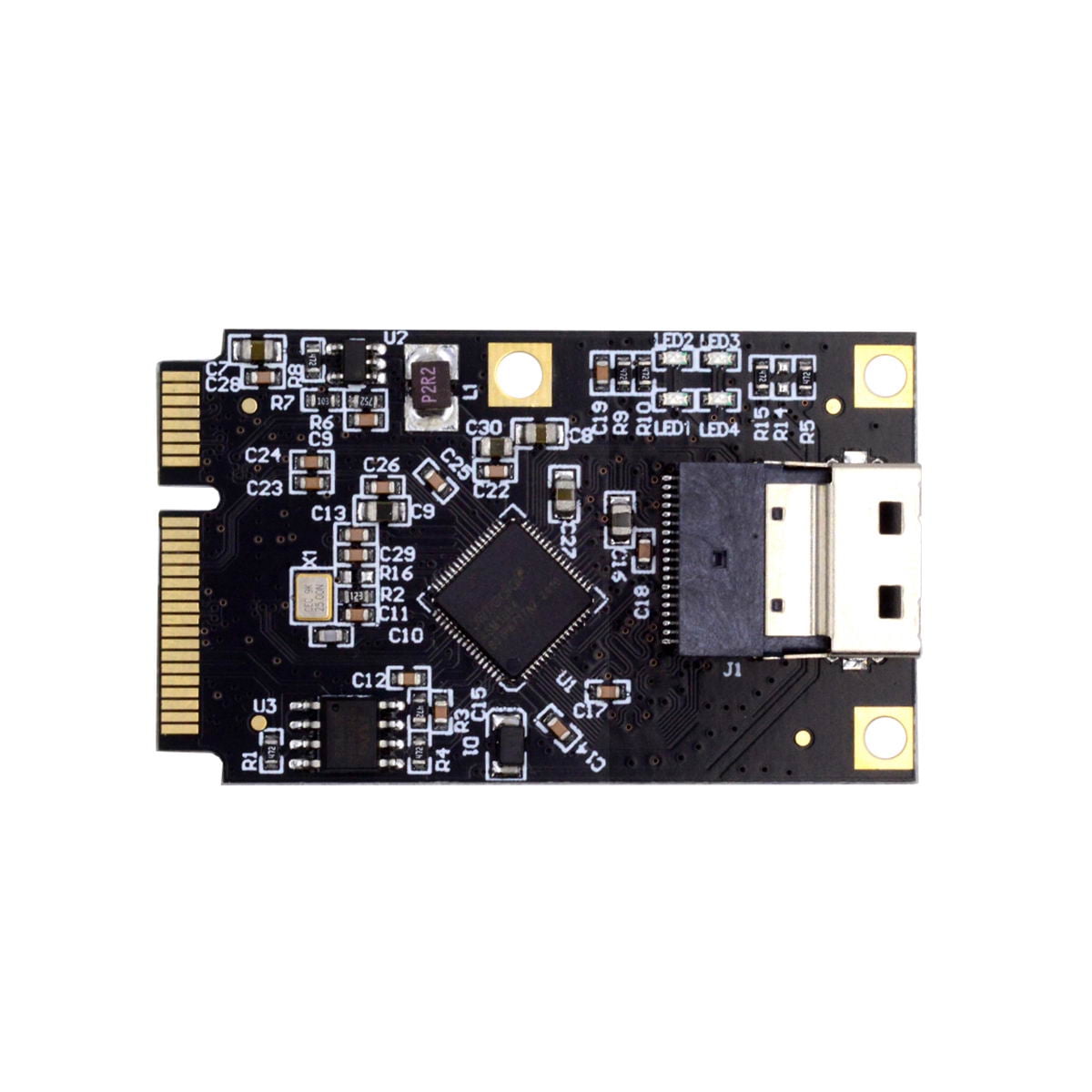 Chenyang Mini PCI-E PCI Express to Slimline SFF-8654 SATA 3.0 Four ...