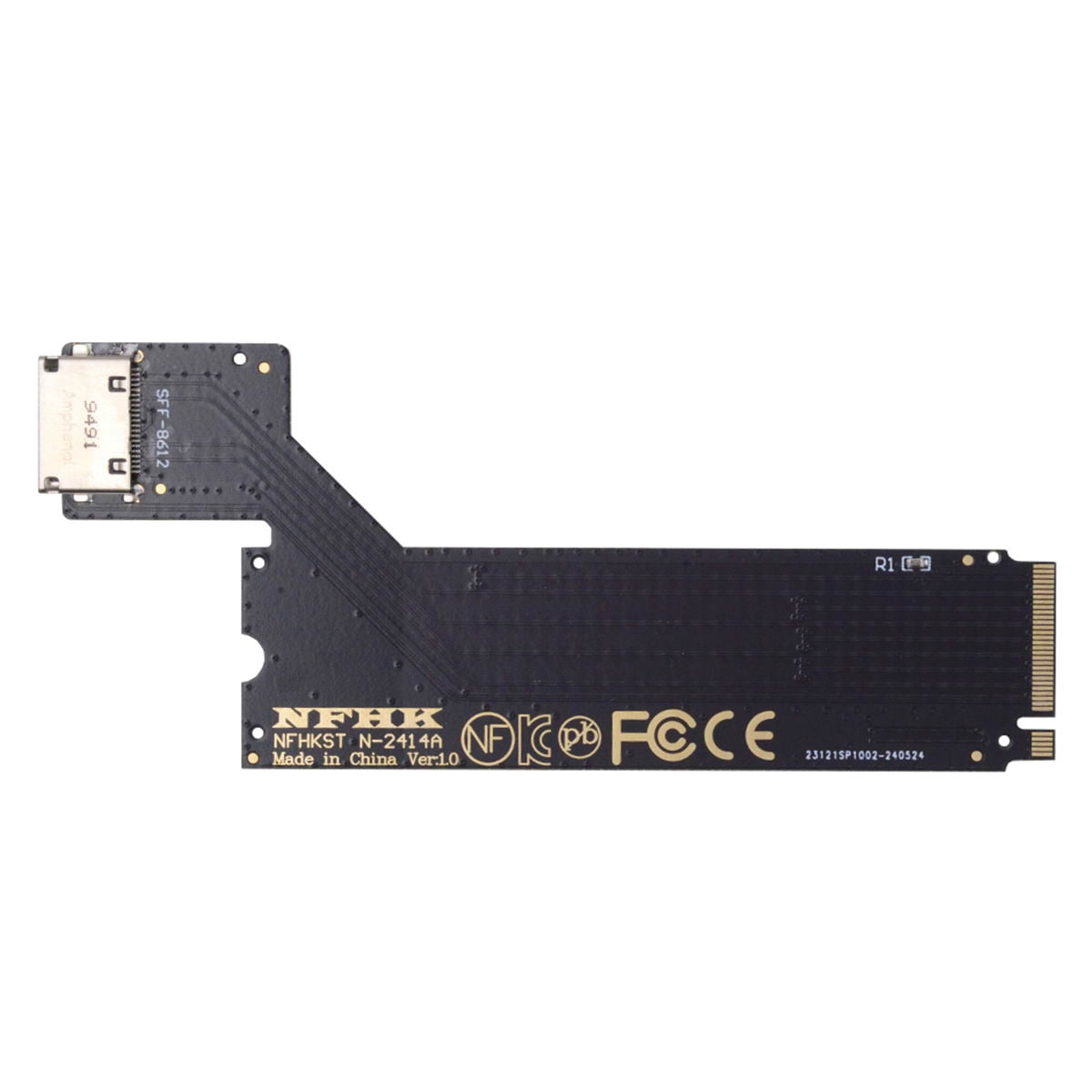 Chenyang PCI-E 4.0 M.2 M-key to Oculink SFF-8612 SFF-8611 Host Adapter ...