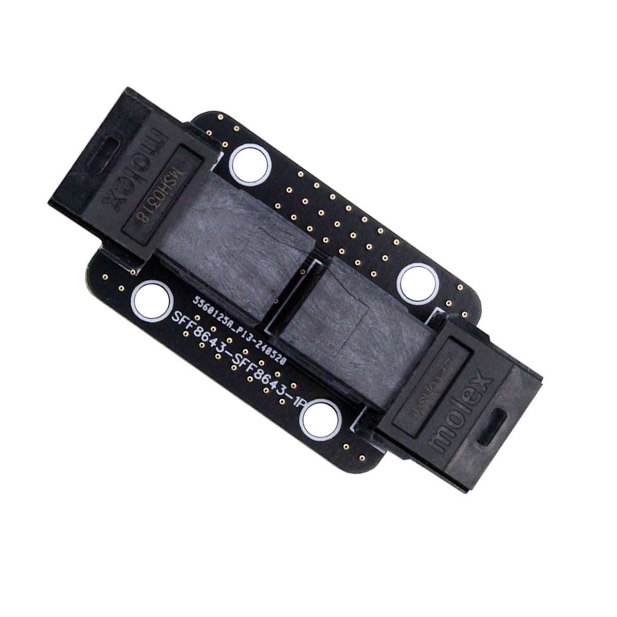 Chenyang PCI-Express 4.0 Mini SAS HD SFF-8643 Female to SFF-8643 Female PCBA Coupler Adapter ...