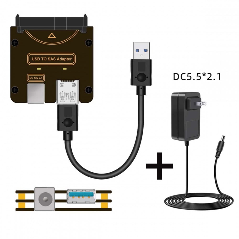 Chenyang SFF-8482 SAS 29Pin to USB 3.0 5Gbps Hard Disk Drive Raid ...