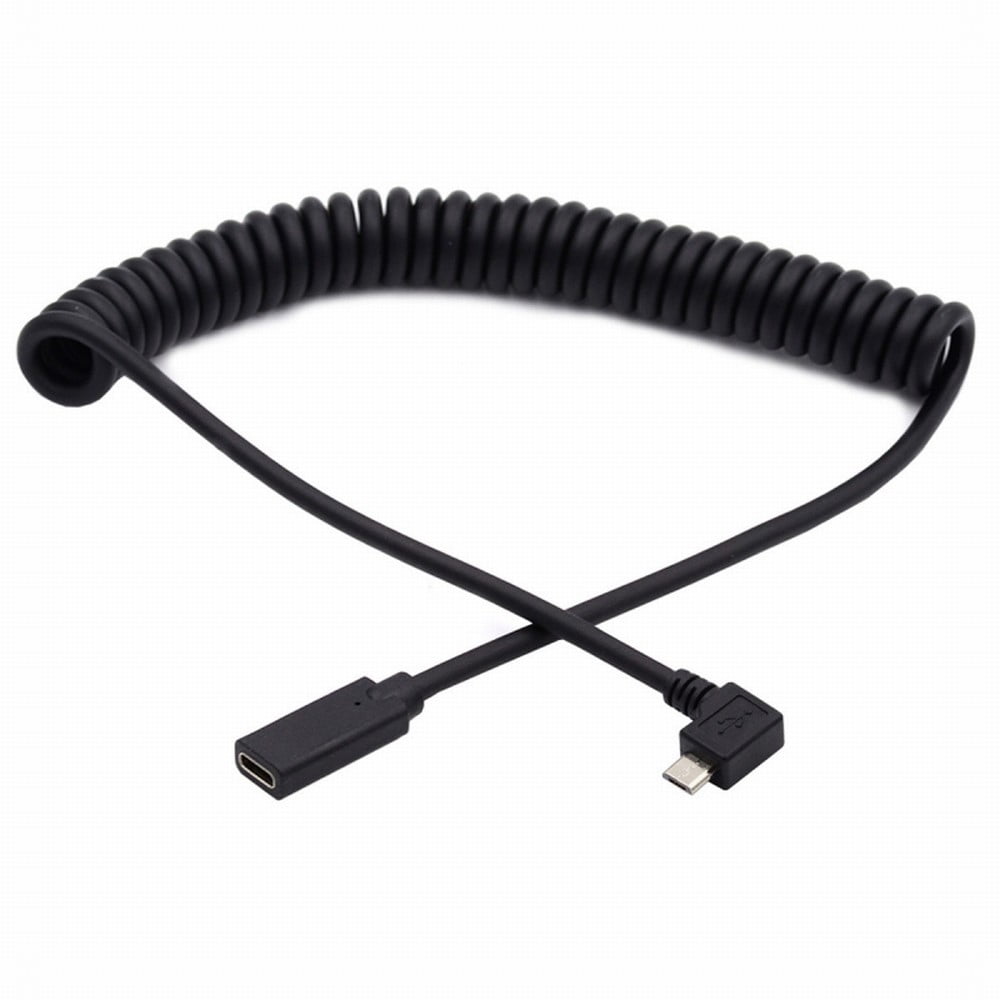 Chenyang Stretch Coiled USB-C Keyboard Mouse Cable for Gaming Keyboard ...
