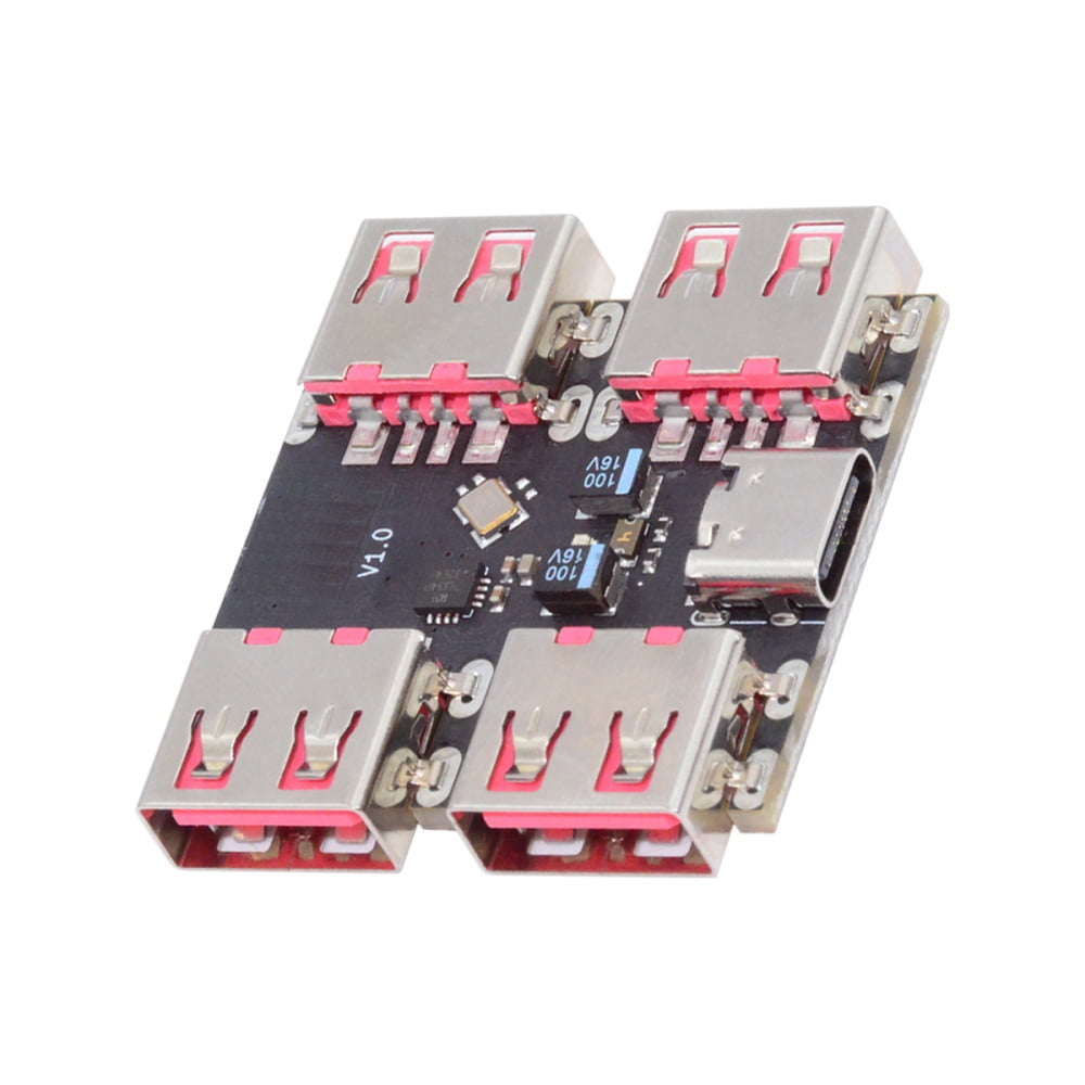 Chenyang USB 2.0 1-to-4 Four Ports HUB PCBA PCs 4 Devices Type-C for ...