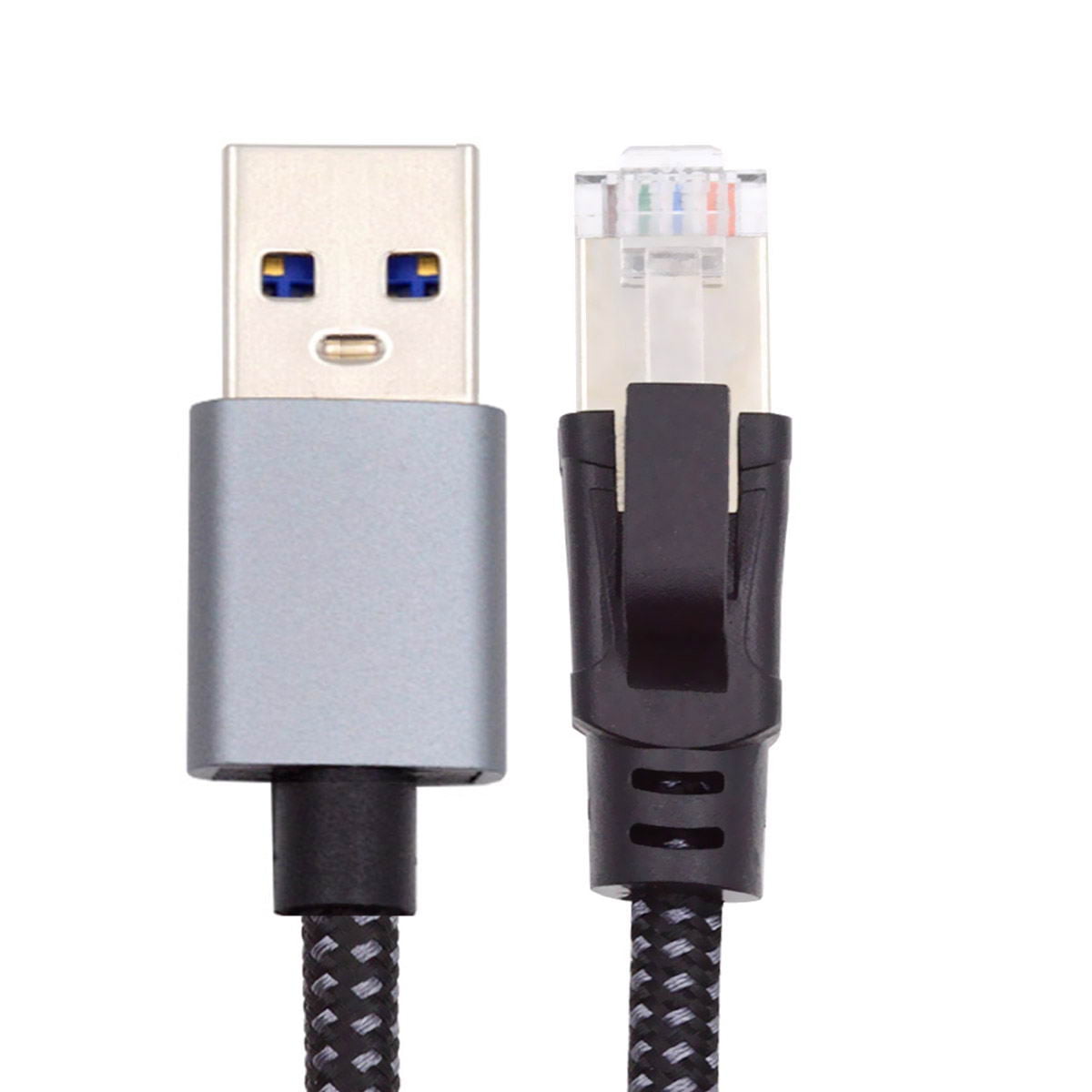 Chenyang USB to Ethernet Cable USB3.0 Type-A to RJ45 Male Cord Directly ...
