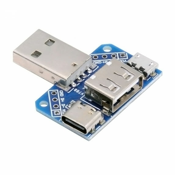 Chenyang USB2.0 1-to-3 Power Type-A Male To Female Type-A & Micro USB ...