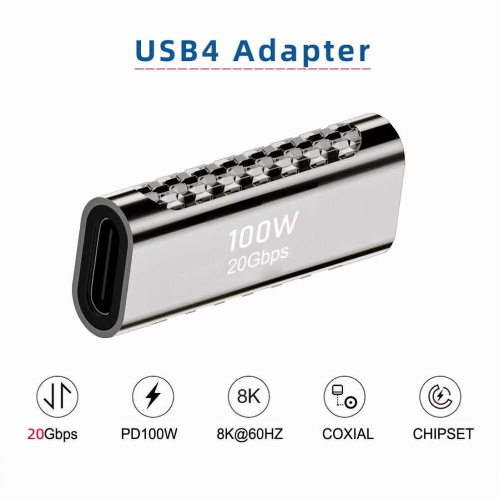 Chenyang USB4 Type C Female to Female 100W Power 20Gbps Data 8K Video ...