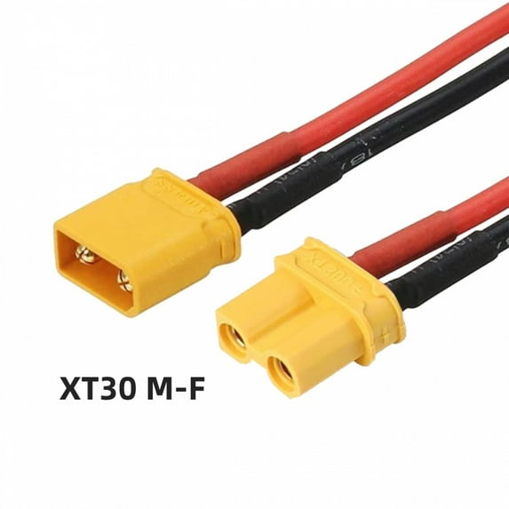 Chenyang XT30 Female to Male 18AWG Extension Cable Connector for RC ...