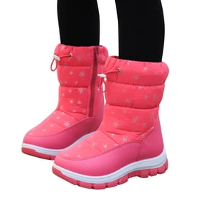 Apakowa Kid's Girls Cold Weather Snow Boots (Toddler/Little Kid ...
