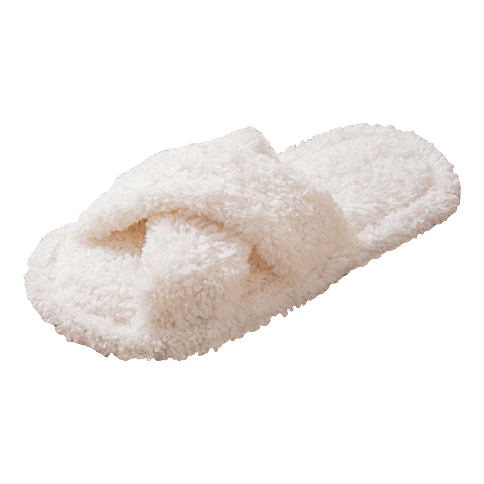 Chenyee Women's Non Slip Plush Crossband Memory Foam House Slippers ...