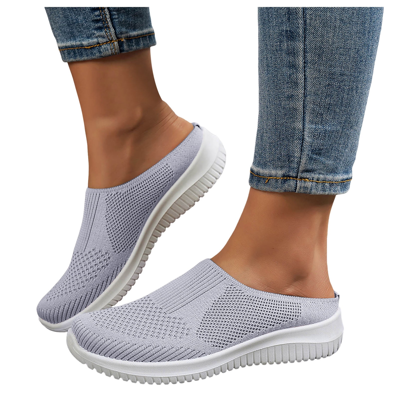 Chenyee Womens Slip On Mules Clogs Lightweight Open Back Walking Shoes ...