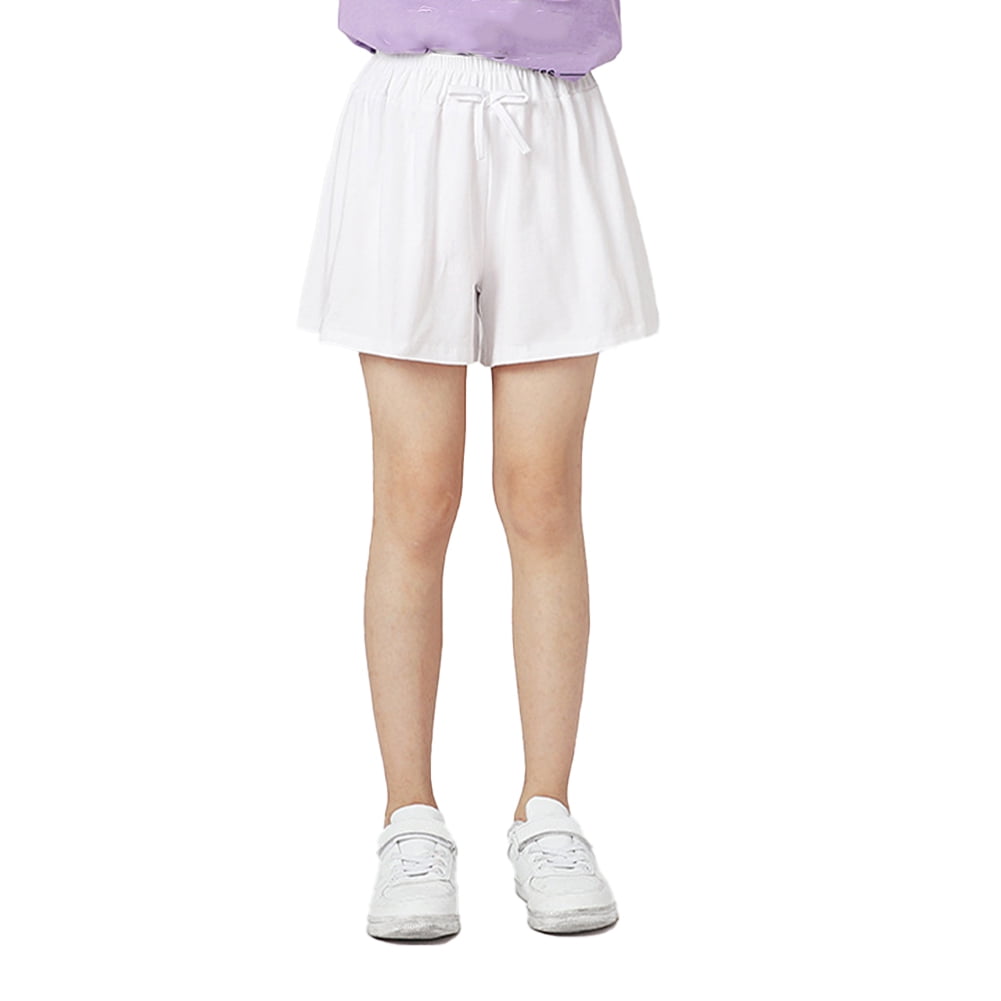 Chenyin Kids Girls Cotton Athletic Shorts Active Running Shorts Toddler ...