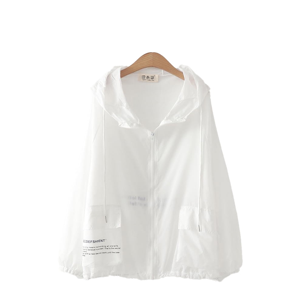 Chenyin Womens Sun Protection Jacket Summer UV Rashguard Hooded Sun ...