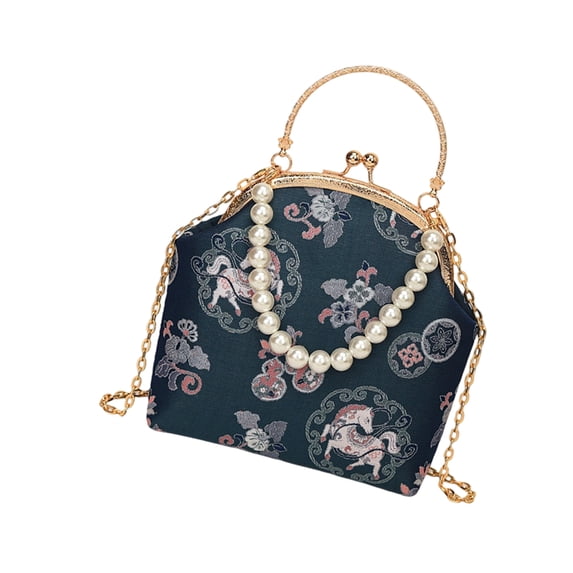 Cheongsam Patterned Shoulder Bag for Wedding Event Casual Parties ...