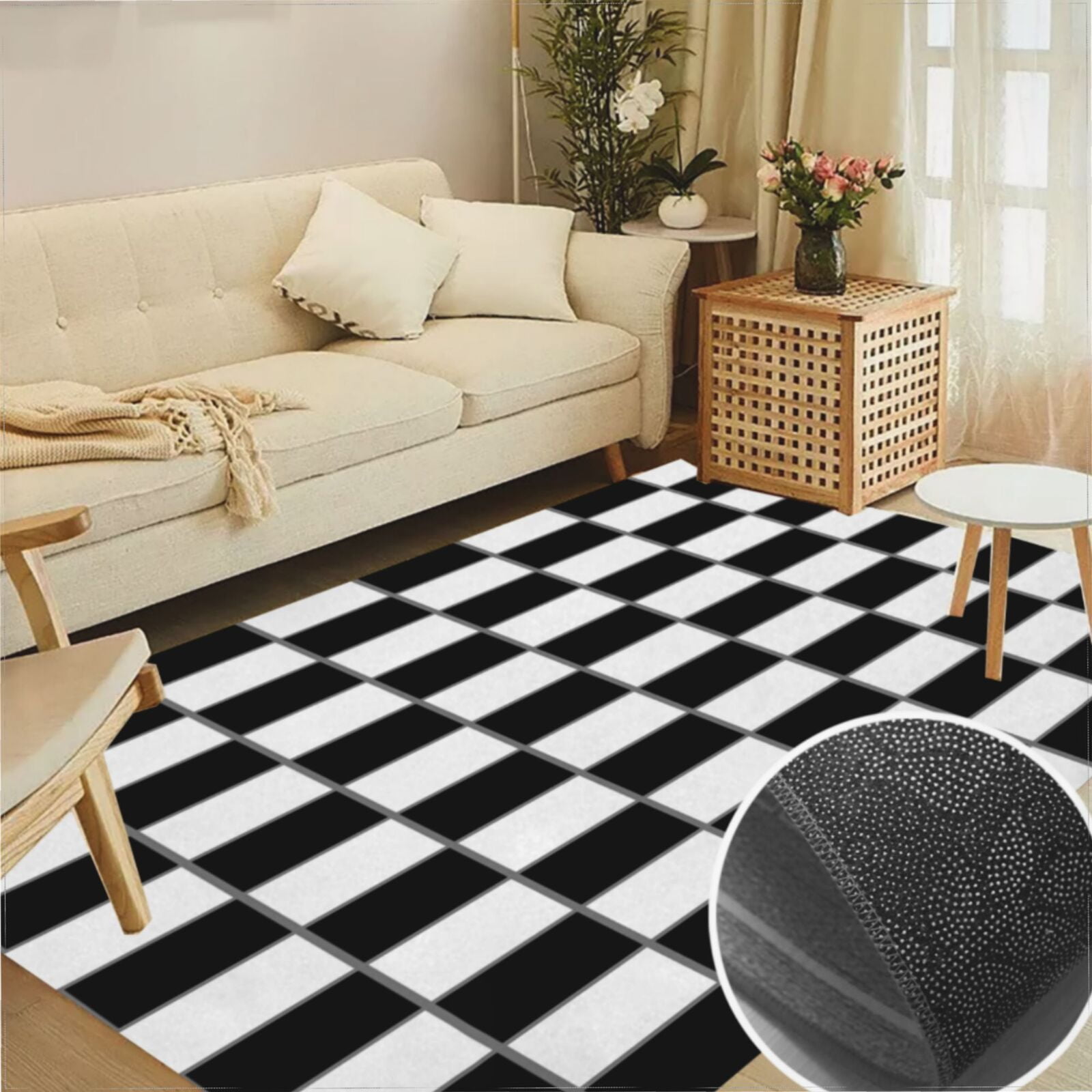 Chequered Flag Back Lacing Backless Dress Square Neck Adult Home Decor ...