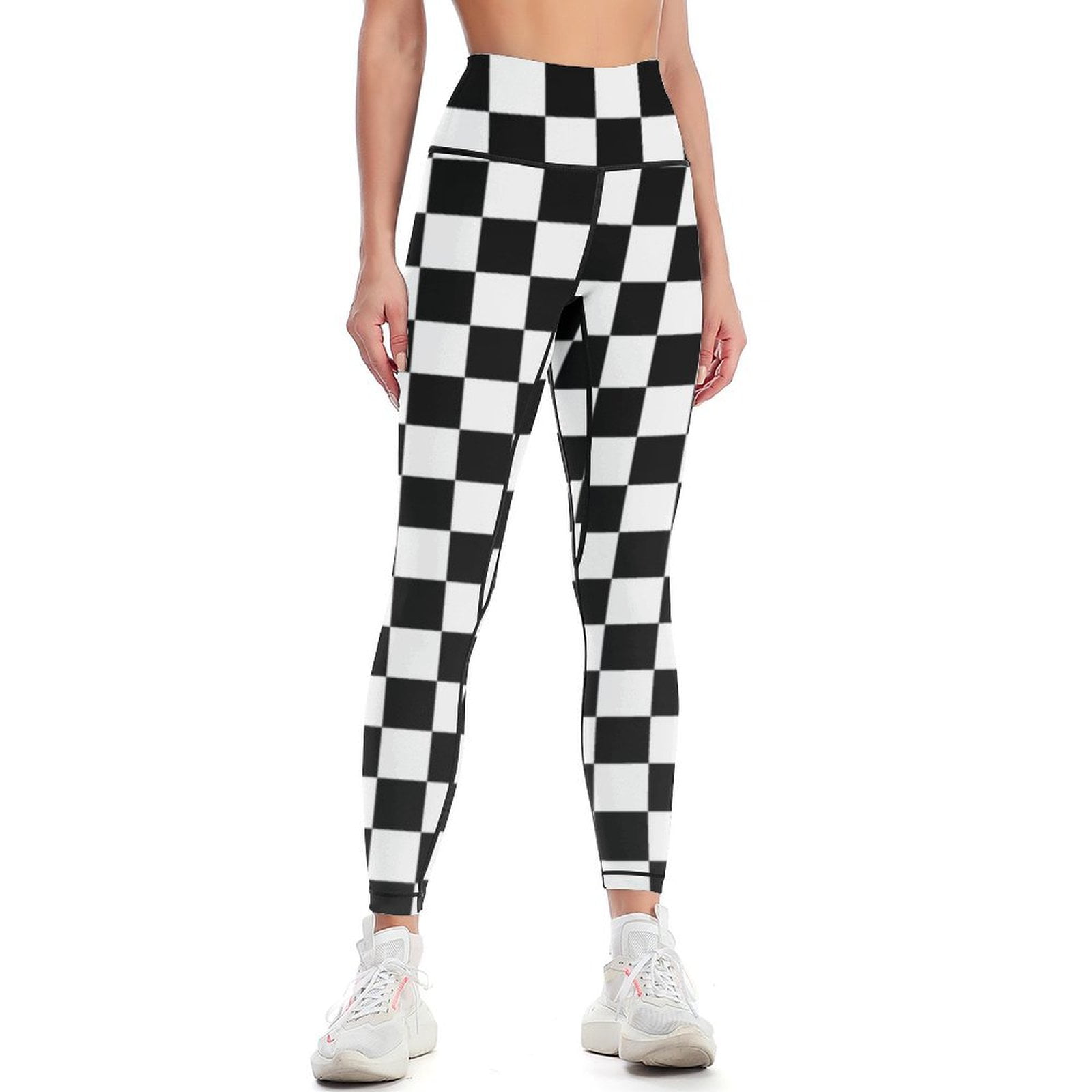 Chequered Flag Checkered Racing Car Winner Bedspread Duvet Ph Case Leggings gym clothing Womens ...