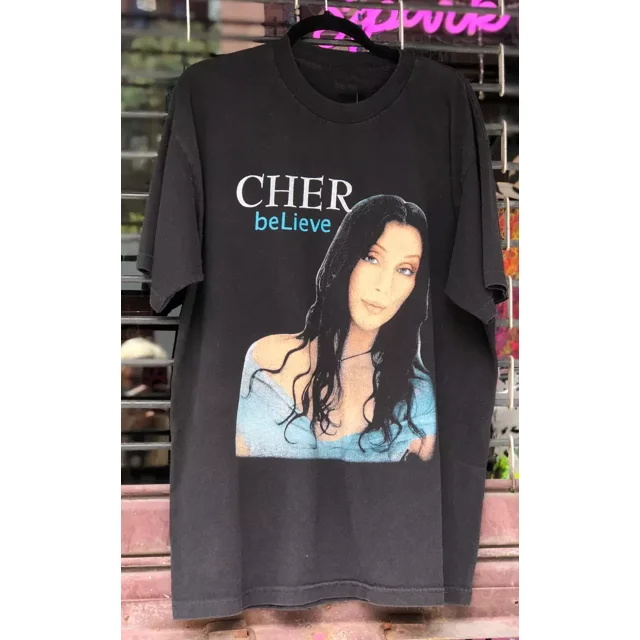 Cher Believe Tour Gift For Fan Black All Size Unisex Shirt Ag942 Tshirt ...