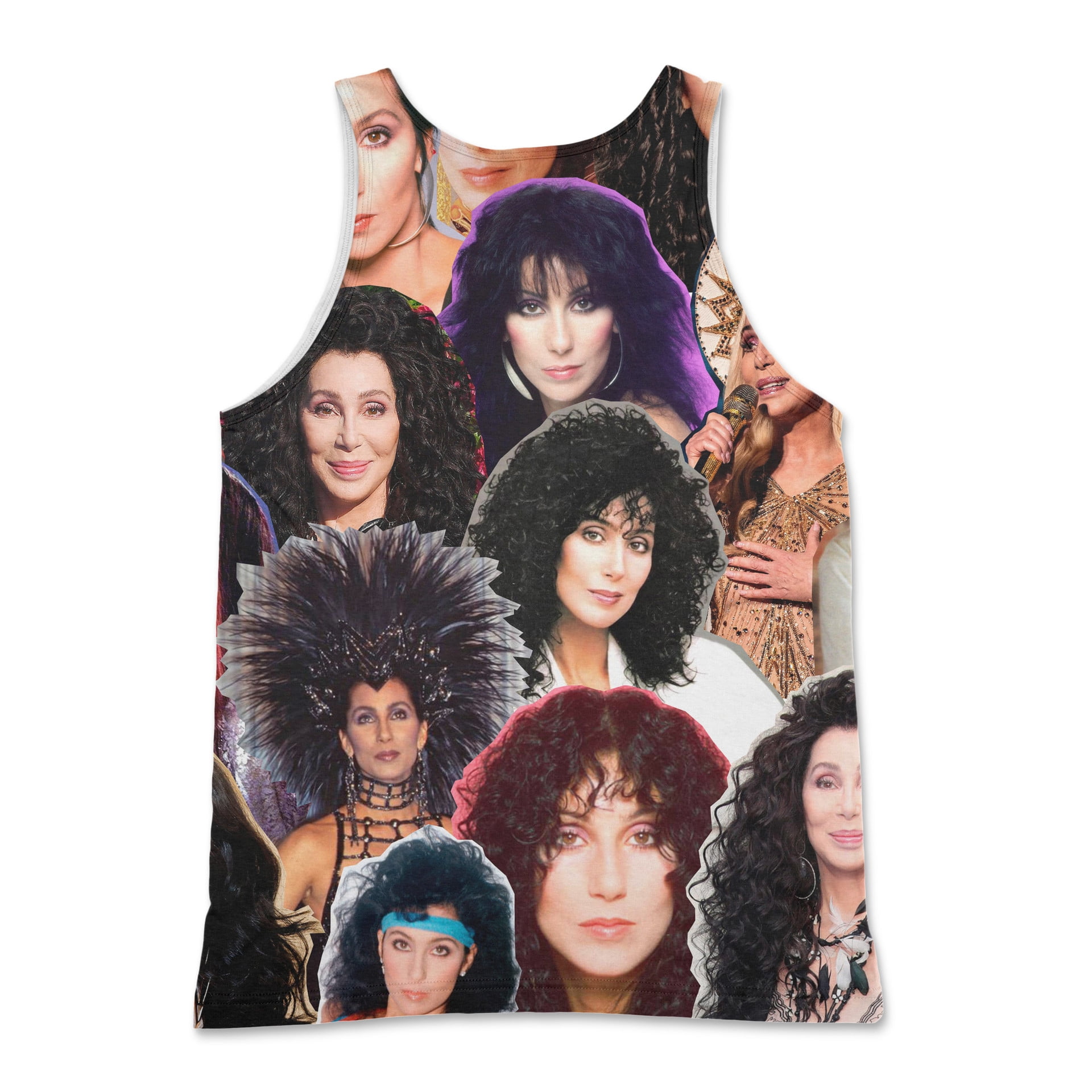 Cher Photo Collage Tank Top - Walmart.com