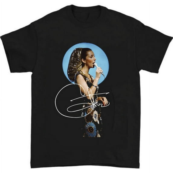 Cher Signature Short Sleeve Cotton T- Shirt Unisex All Size S to 2345XL ...