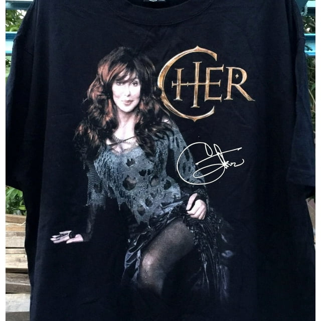 Cher Singer Gift For Friends Black Shirt All Size S-345XL Unisex ...