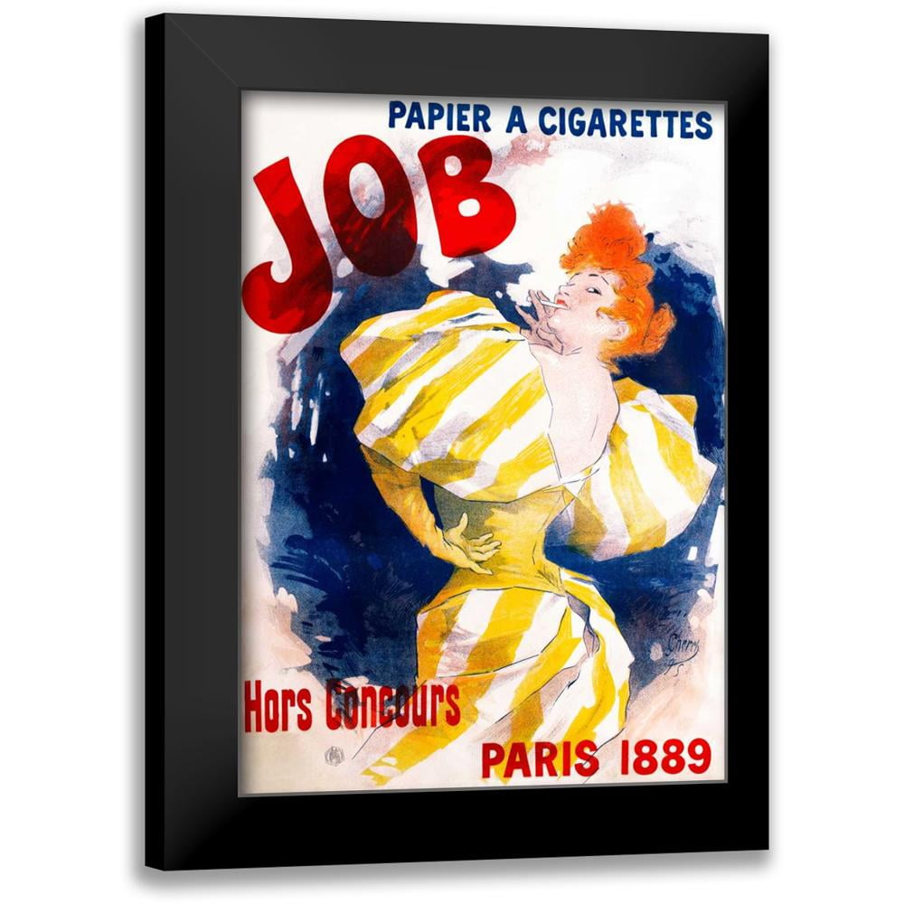 Cheret, Jules 11x14 Black Modern Framed Museum Art Print Titled - Job ...