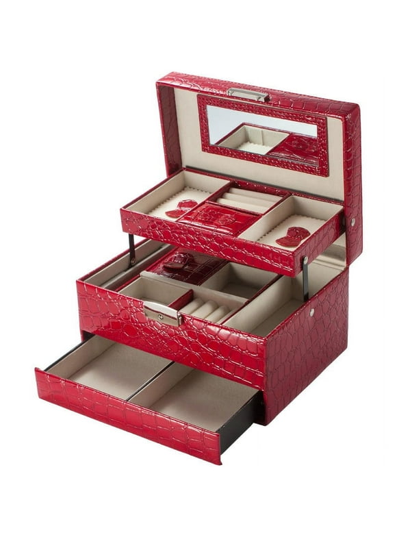 Jewelry Boxes & Cases Jewelry Storage and Care in Closet Organizers ...