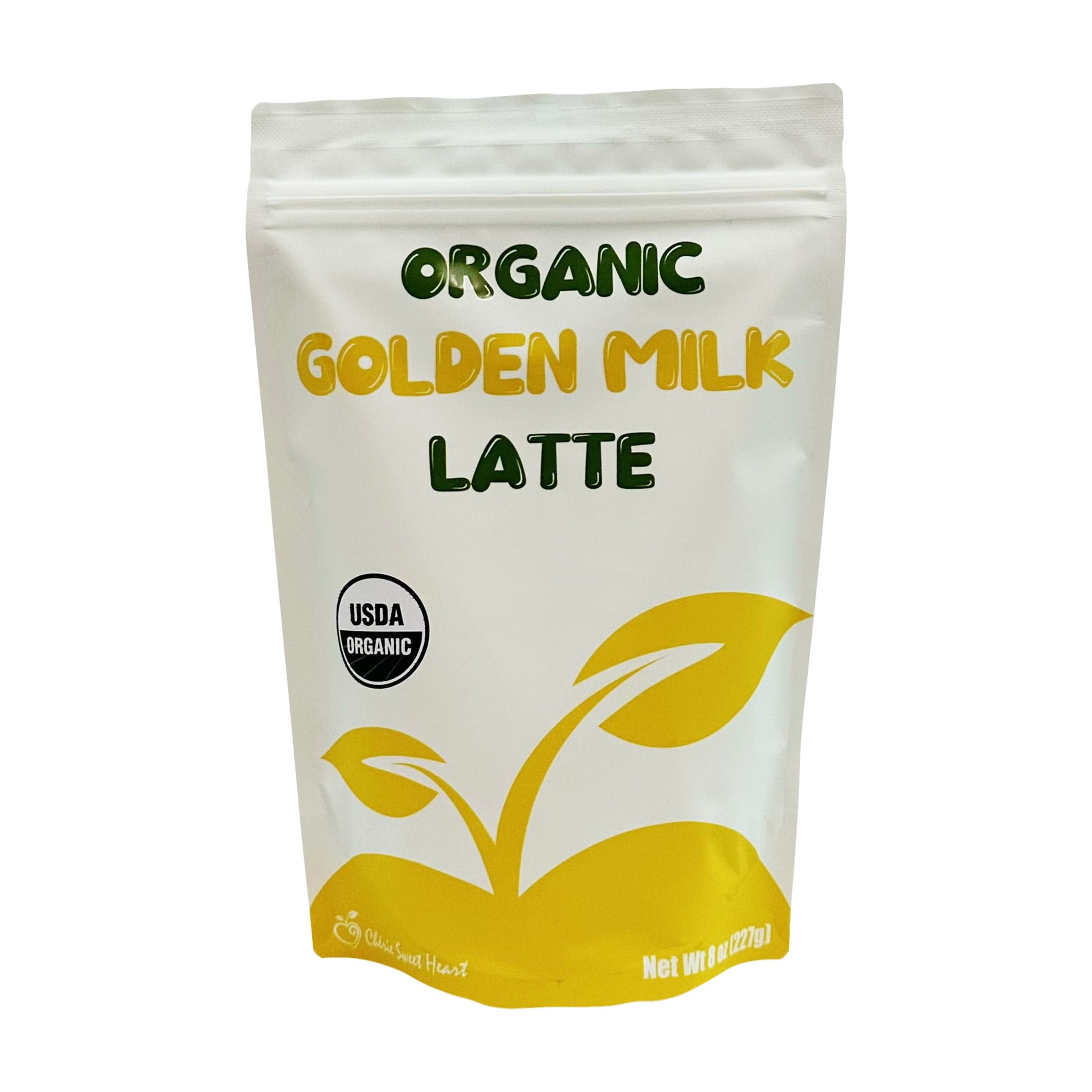 Cherie Sweet Heart Golden Milk Latte Blend Organic, 8 Oz - Walmart.com