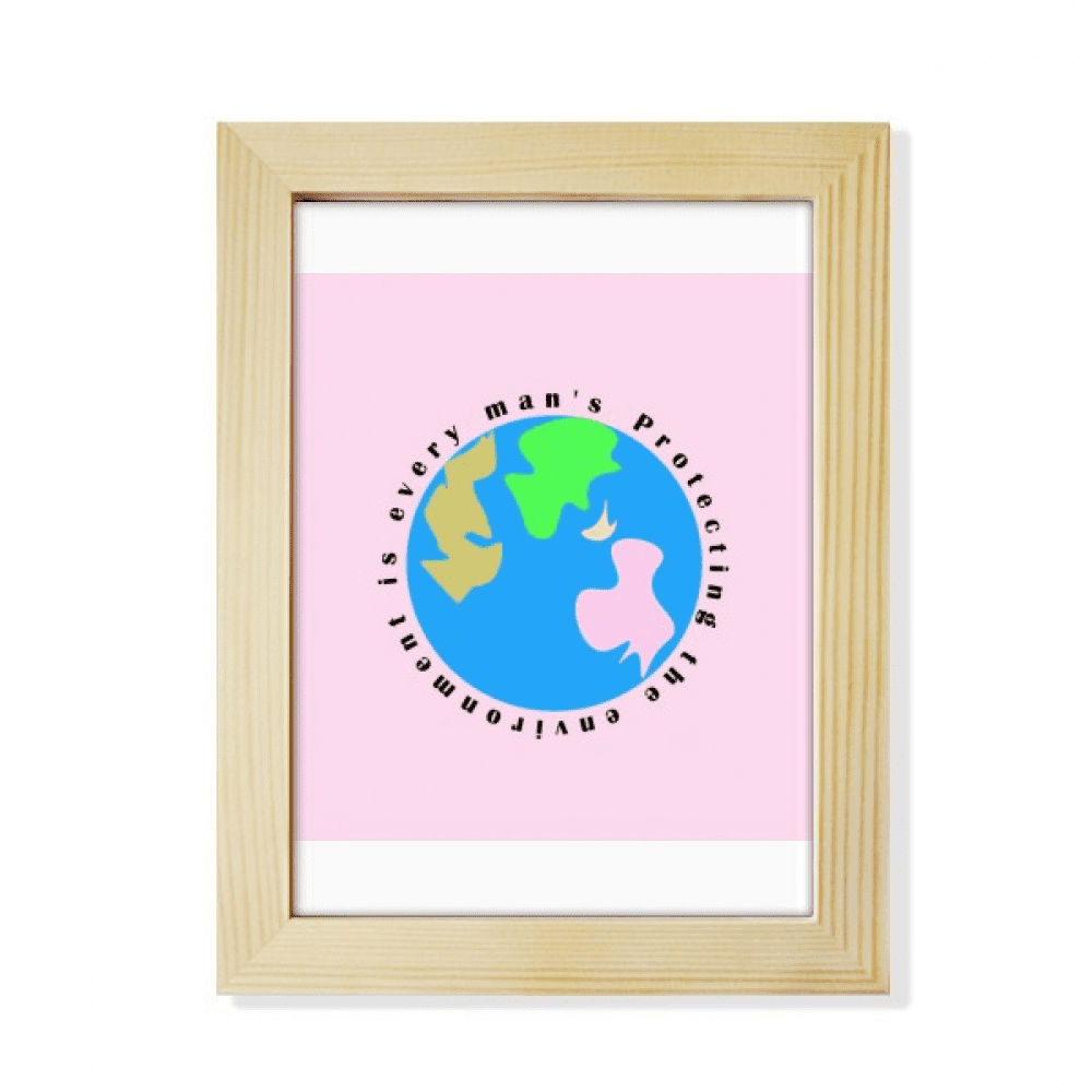 Cherish Earth Protect Art Deco Fashion Desktop Adorn Photo Frame ...