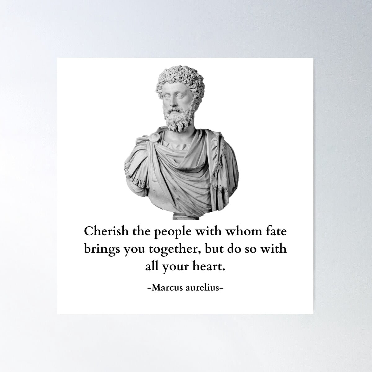 Cherish The People With Whom Fate Brings You Together Quote By Marcus ...