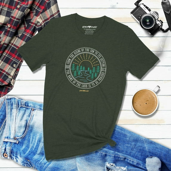 Cherished Girl Grace Truth The Name Of The Lord Christian T-Shirt ...