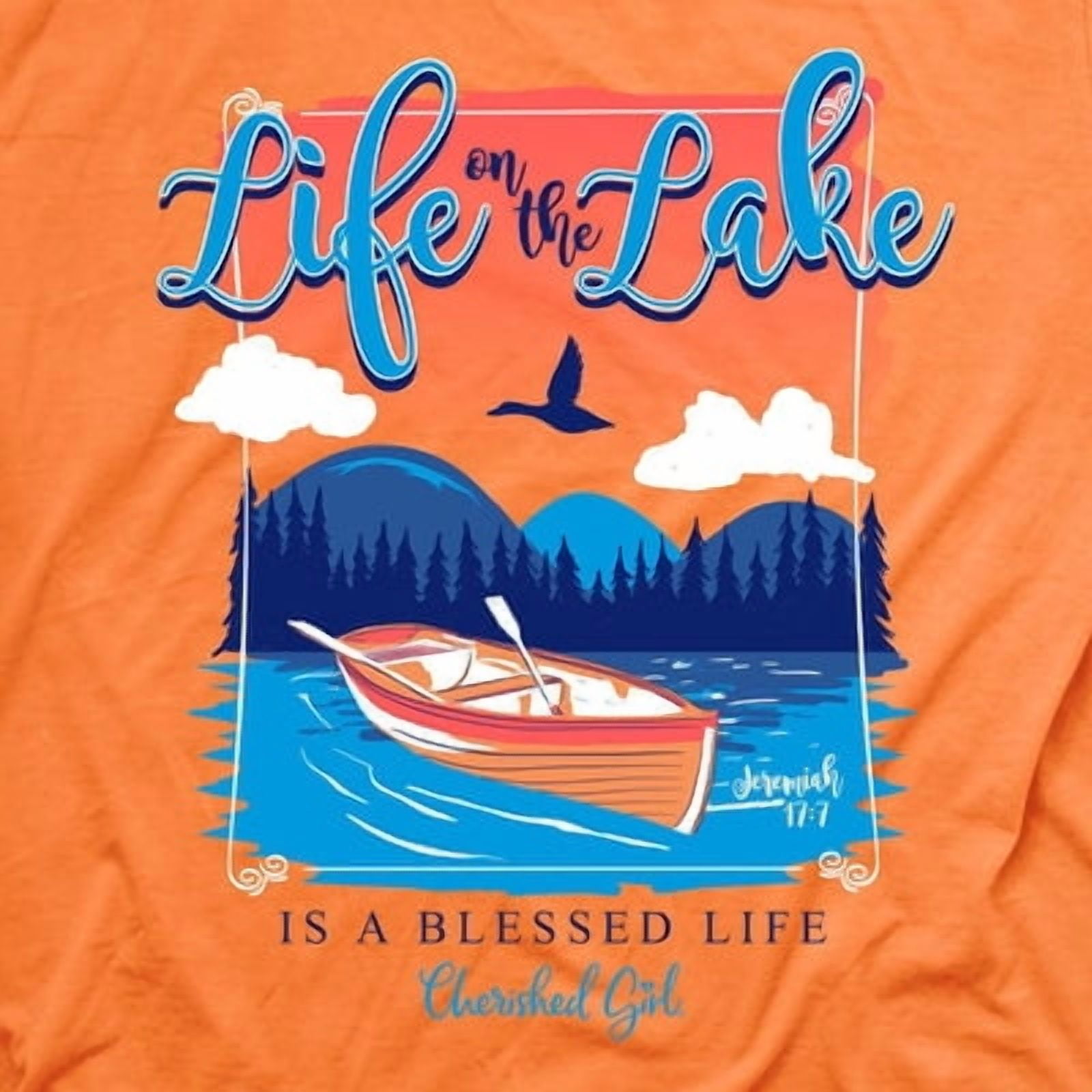 Cherished Girl Life On The Lake Christian T-Shirt - Walmart.com