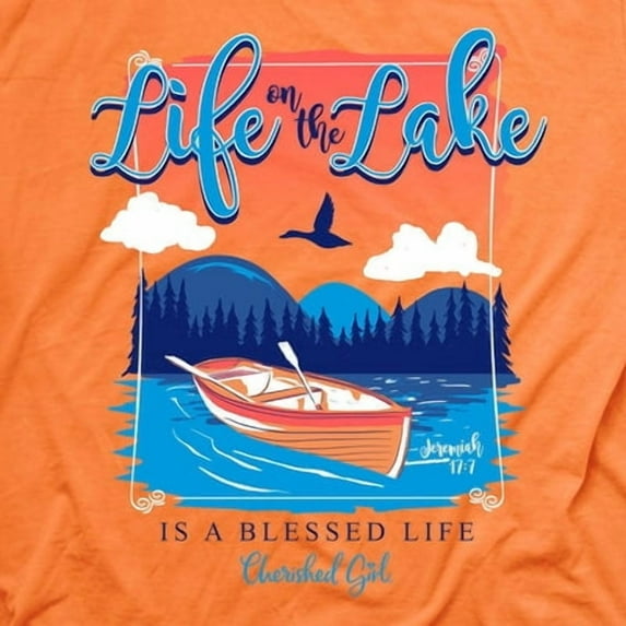 Cherished Girl Life On The Lake Christian T-Shirt - Walmart.com