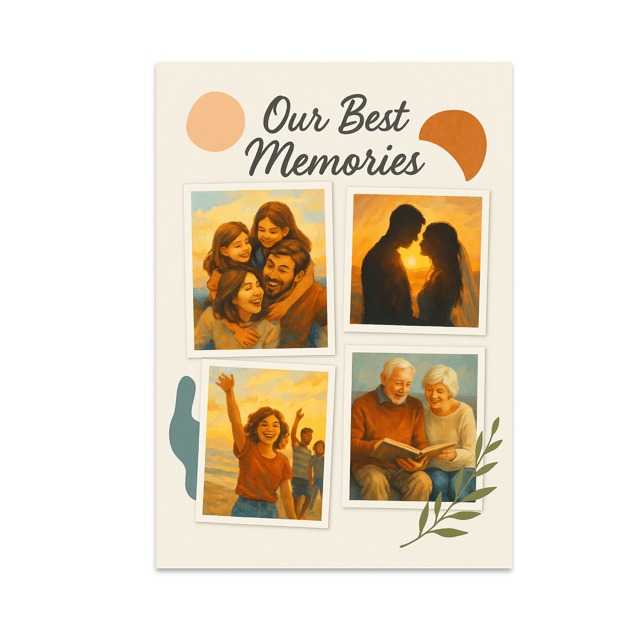 Cherished Memory Collage - Personalized Photo Decor - 13x19 Poster ...