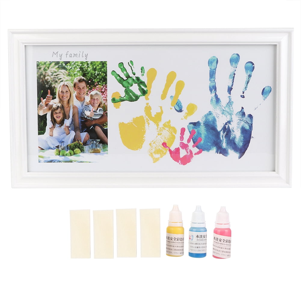 Cherished Memory Keepsake Large Family Photo Frame with Big & Little ...