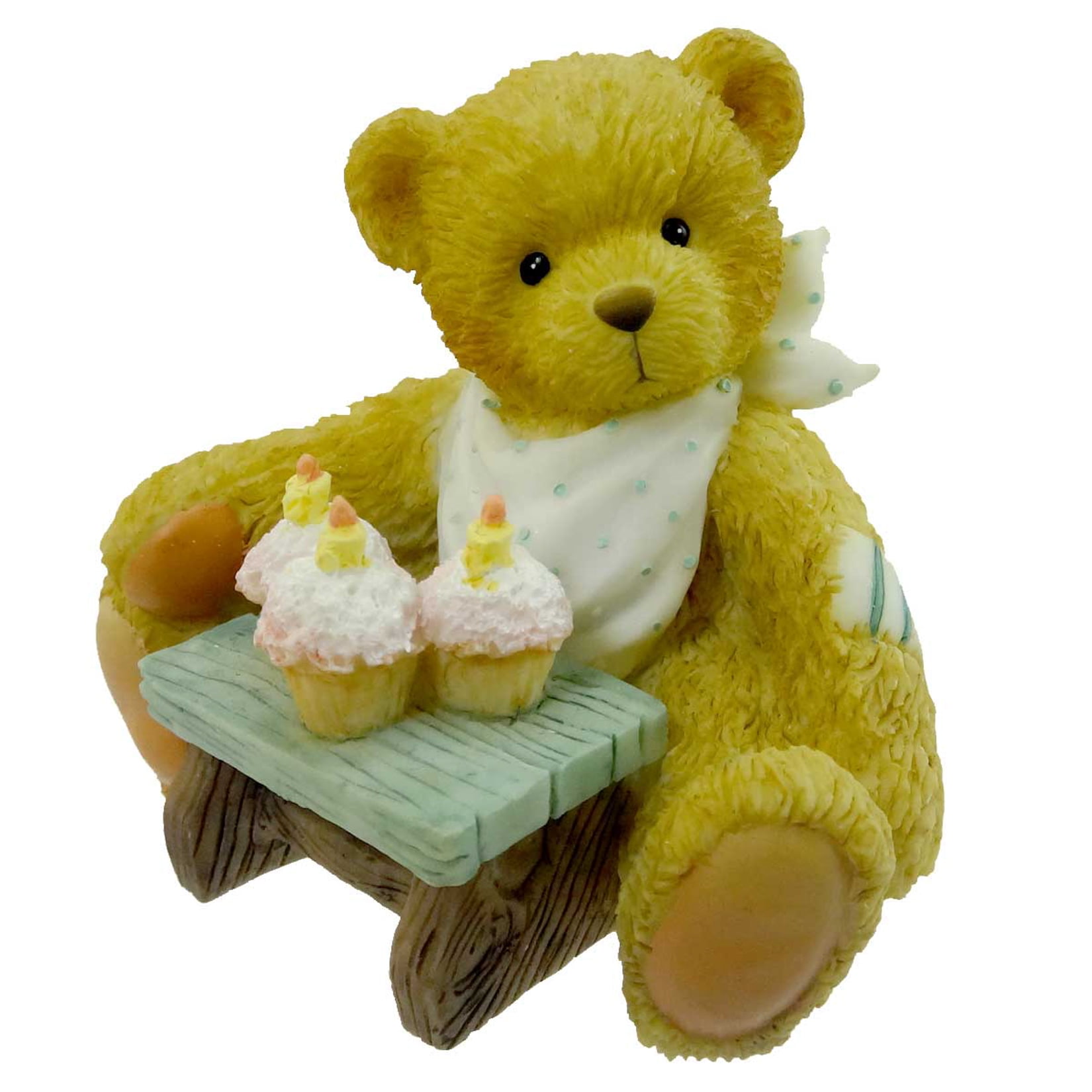 Cherished Teddies 2.50In Age 3 Three Cheers For You, Resin, Teddy Bear ...