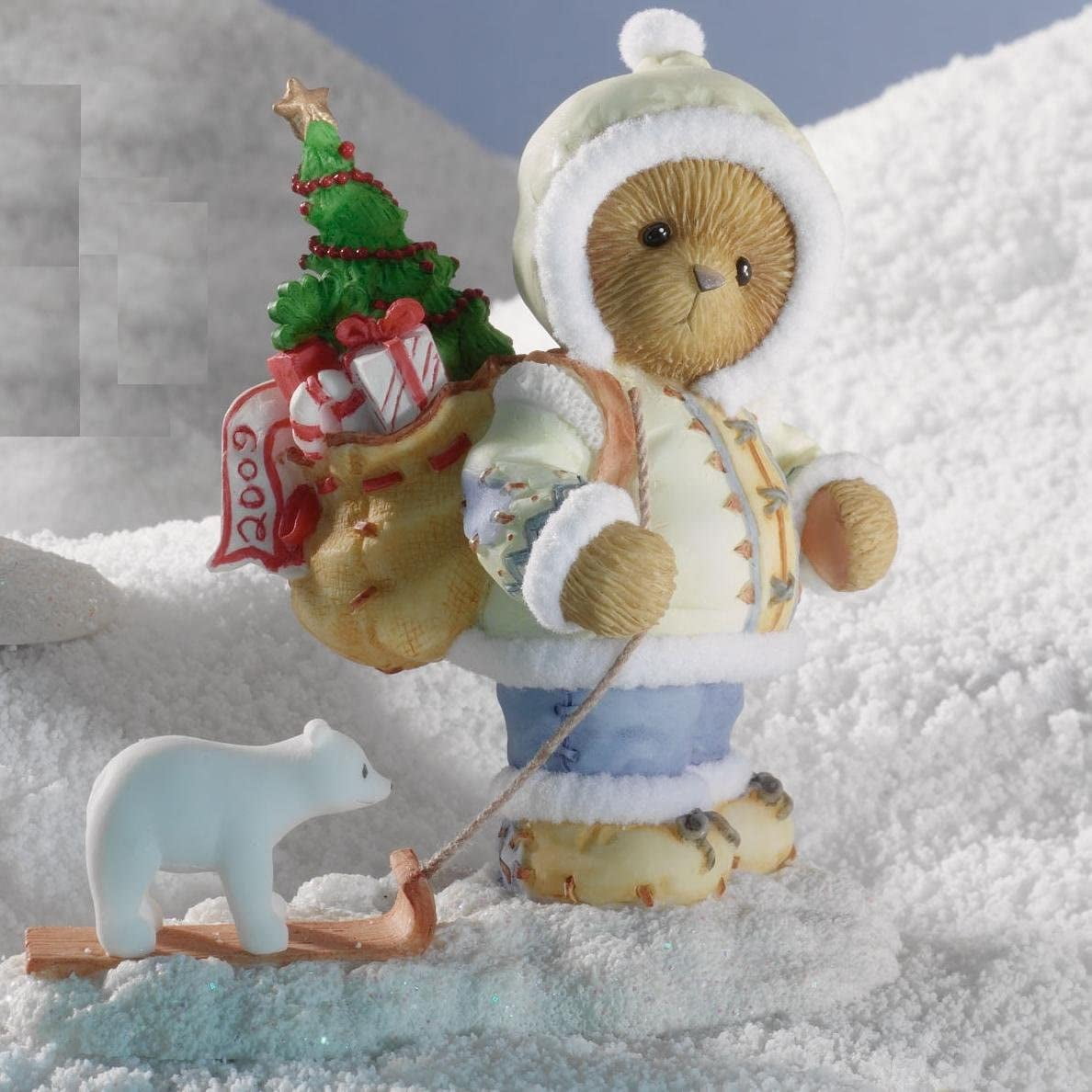Cherished Teddies Bear - Bringing Special Gifts of the Season - Walmart.com