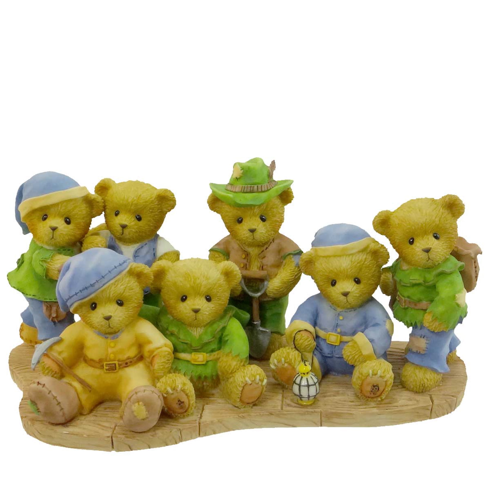 Cherished Teddies SEVEN DWARFS Resin Teddy Bears Friendship 4007339 ... Cherished Teddies SEVEN DWARFS Resin Teddy Bears Friendship 4007339 ...