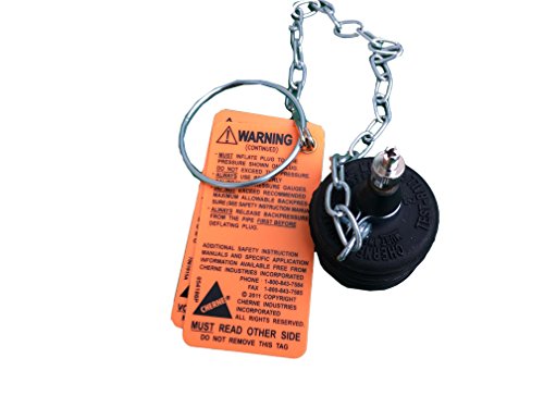 Cherne 270024 2 in. Rubber Test Ball Pipe Plug, Black - Walmart.com