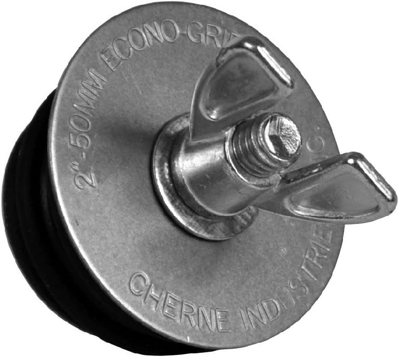 Cherne 271527 Steel Mechanical Econ-O-Grip Test Plug 2in - Walmart.com