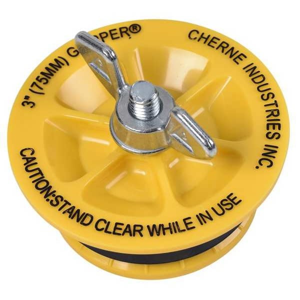 Cherne Pipe Plug,Wing Nut,2.5"H,3"Pipe 270237 - Walmart.com