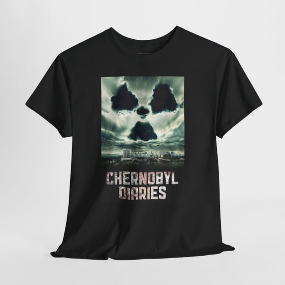Chernobyl Diaries 2012 Retro Movie Poster Horror Unisex Graphic T-Shirt ...