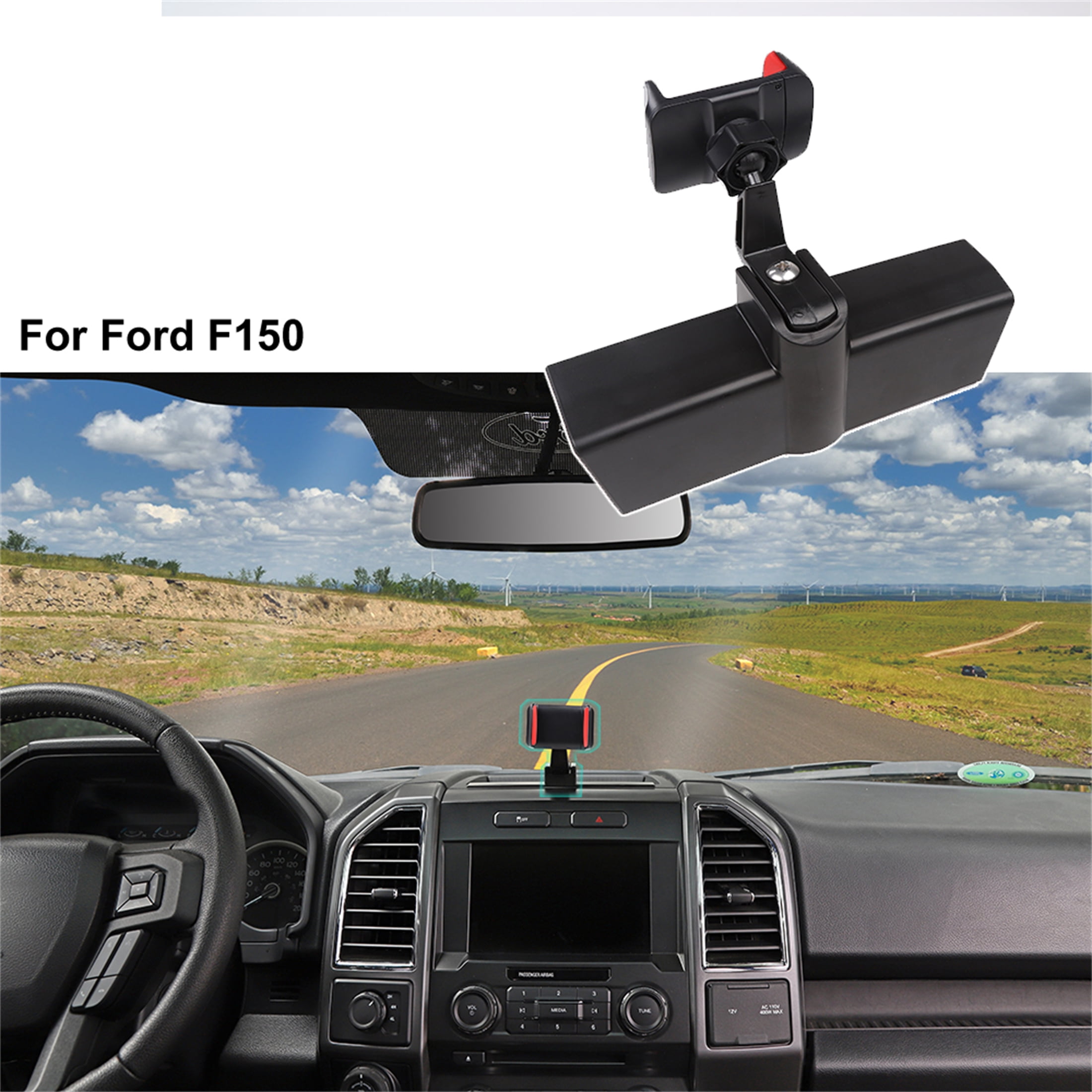CheroCar Car Universal 360 Degree Phone Holder Cellphone Mount for Ford ...