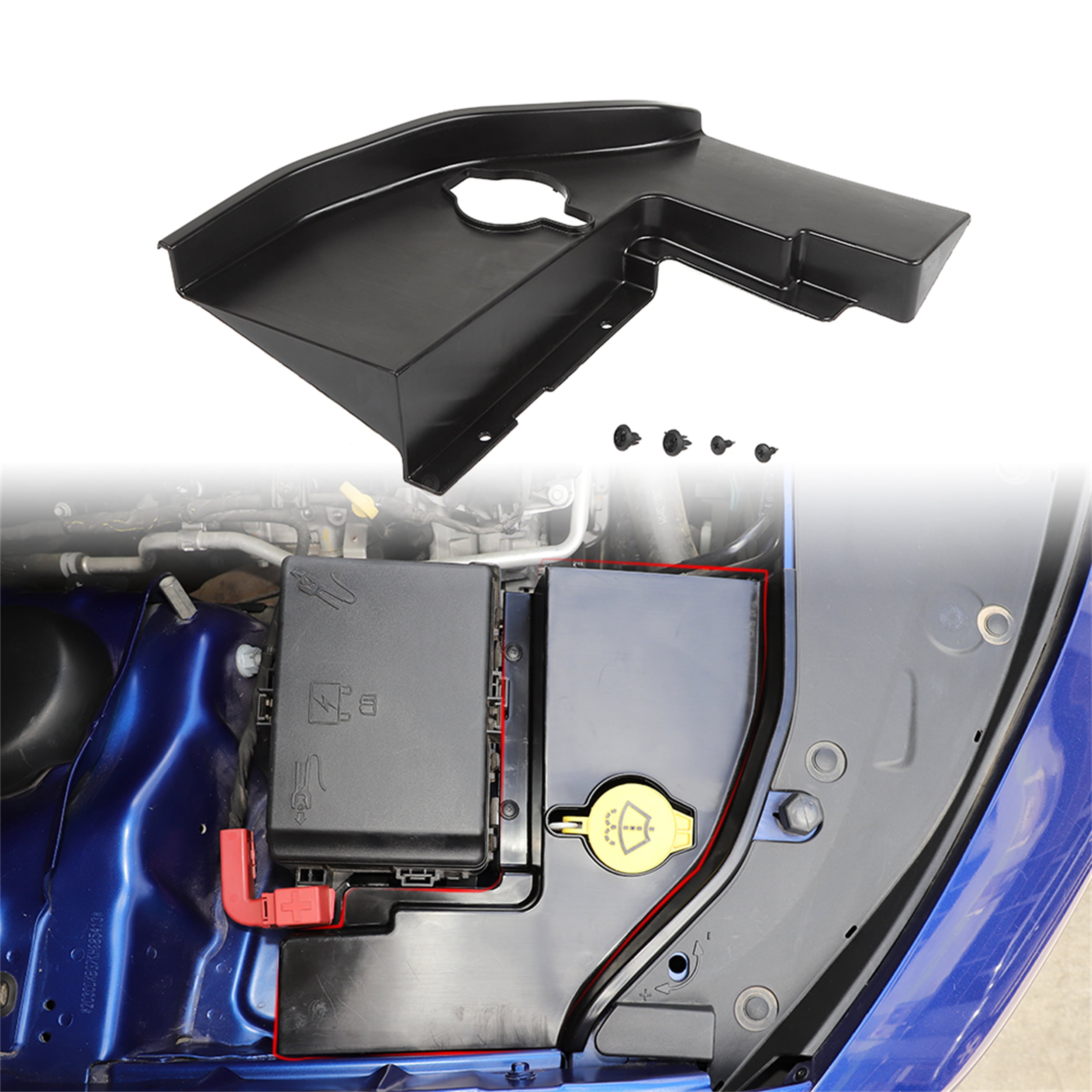 CheroCar Coolant Tank Cover Engine Trim for Dodge Charger 2011-2023 ...