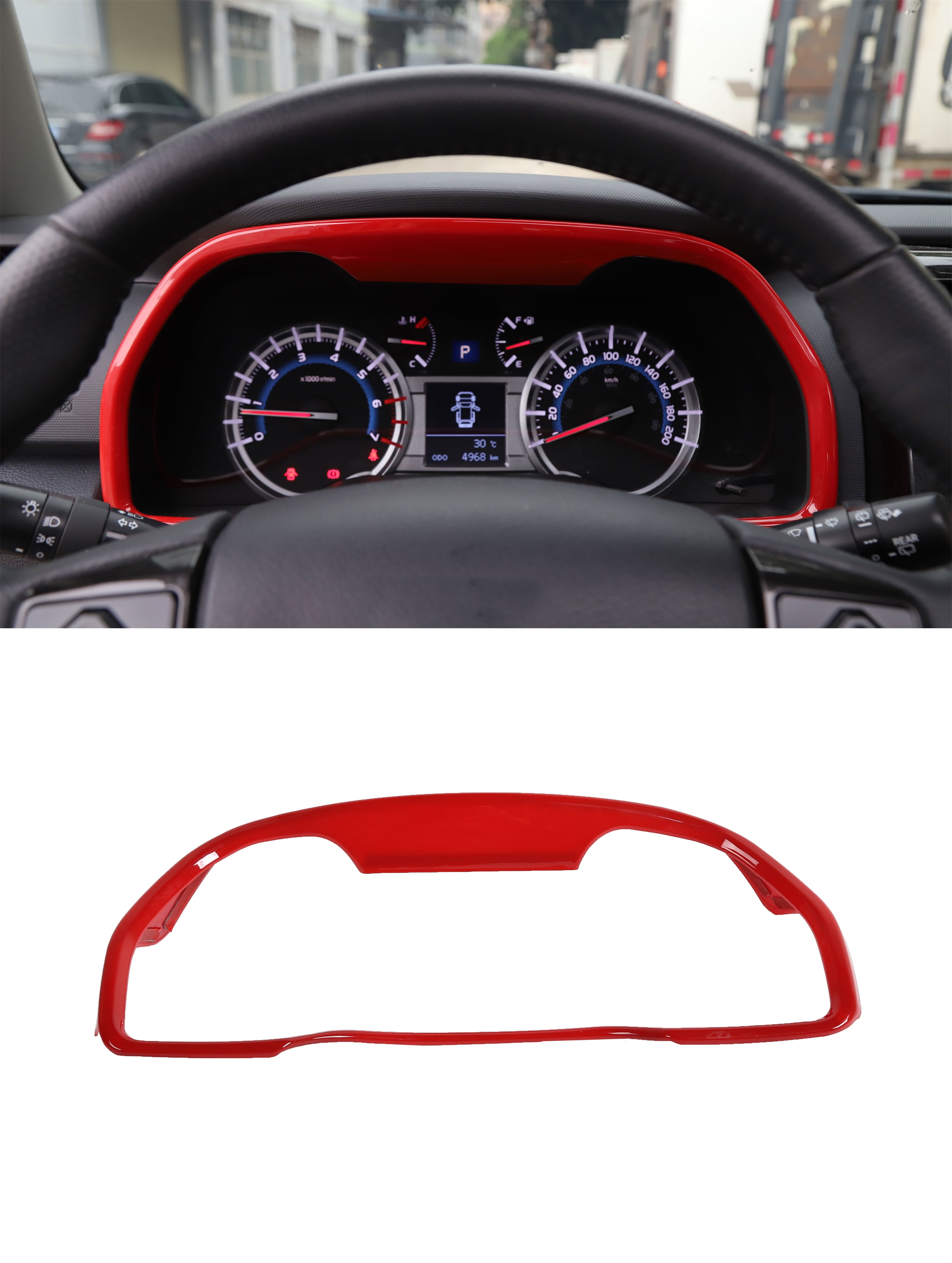 CheroCar Dashboard Panel Trim Cover Center Console Instrument Panel ...