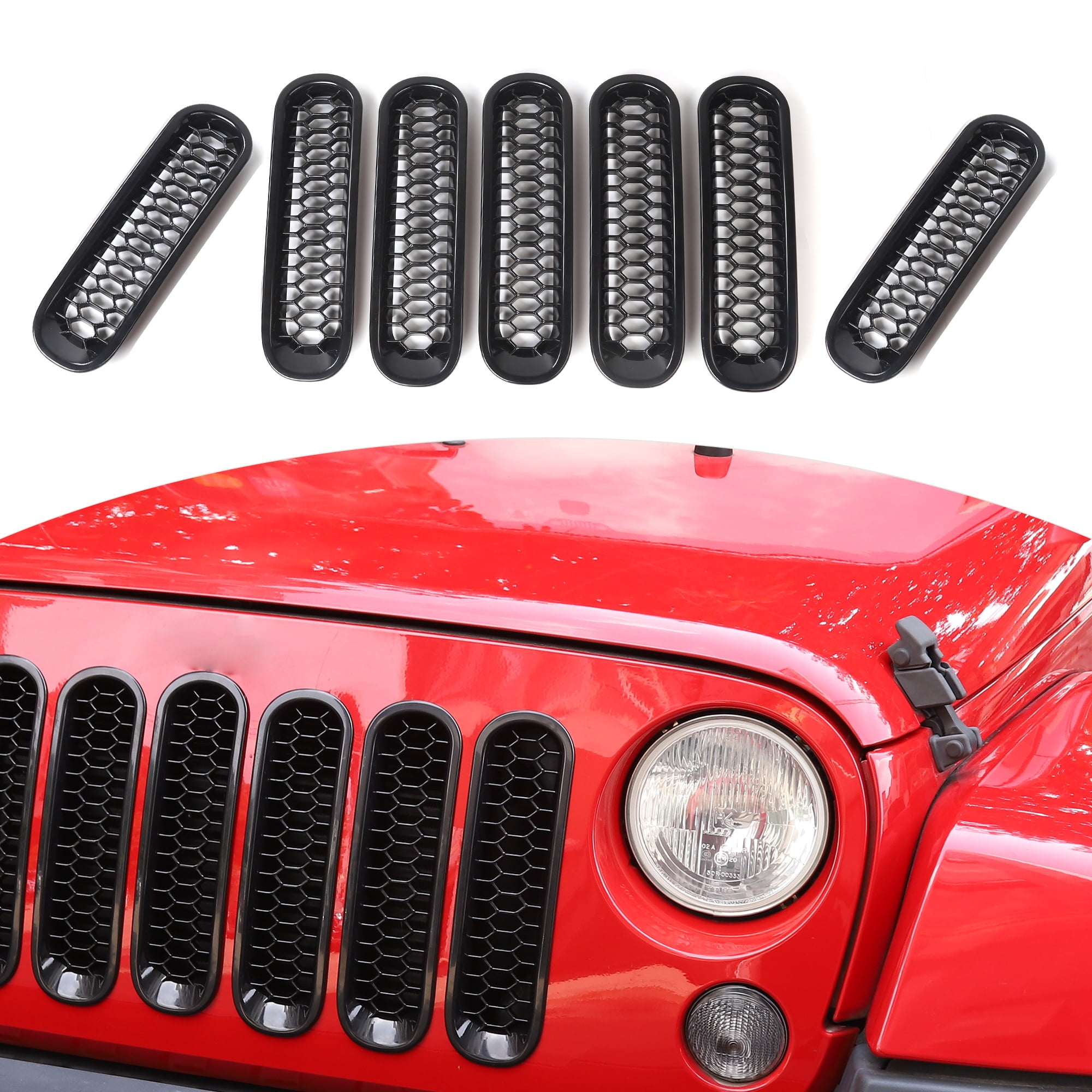 Jeep Front Grille Mesh