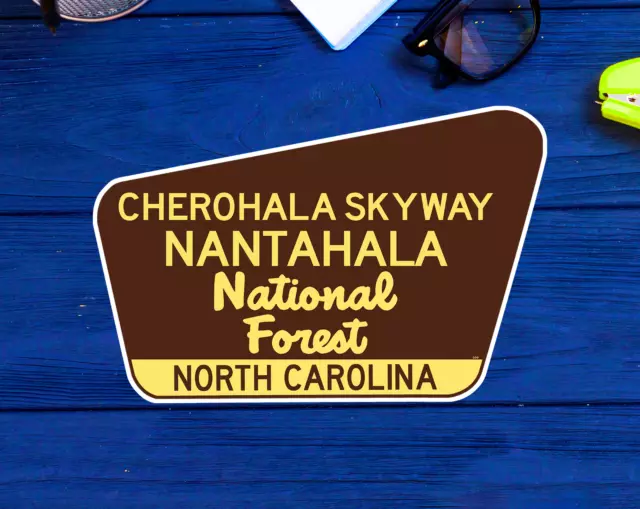 Cherohala Skyway Sticker Nantahala National Forest North Carolina ...