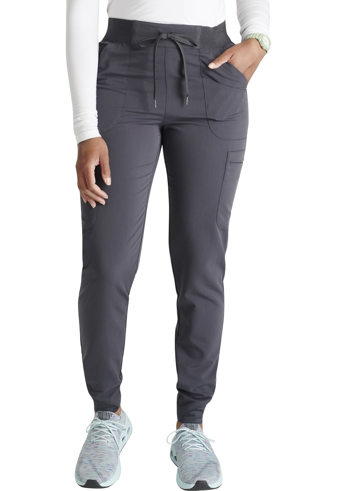 Cherokee Atmos Scrubs Pant For Women Mid-rise Pull-on Jogger CK138A ...